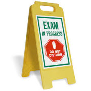 Safety Sign – Dubai – Exam in Progress – Do Not Disturb – Floor Caution ...