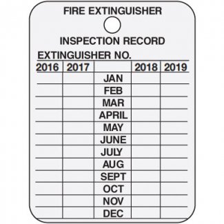 Metal Inspection Tag | Safety Signs | manufacturer and whole sale supplier